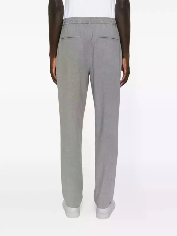 LES DEUX Drawstring Waist Straight-leg Trousers