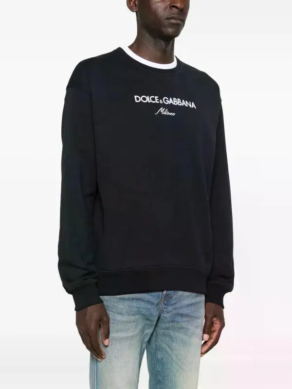 Dolce & Gabbana Embroidered Logo Sweatshirt