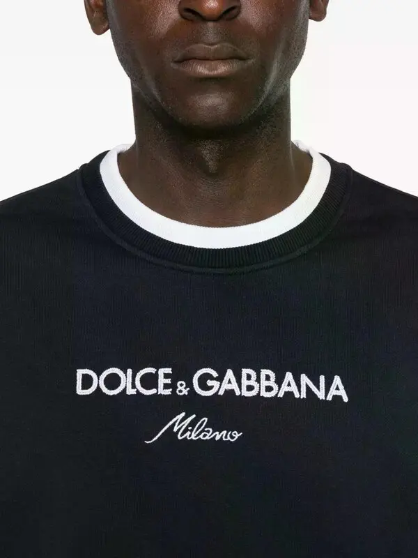 Dolce & Gabbana Embroidered Logo Sweatshirt