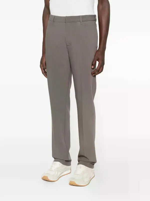 Emporio Armani Pressed-crease Trousers