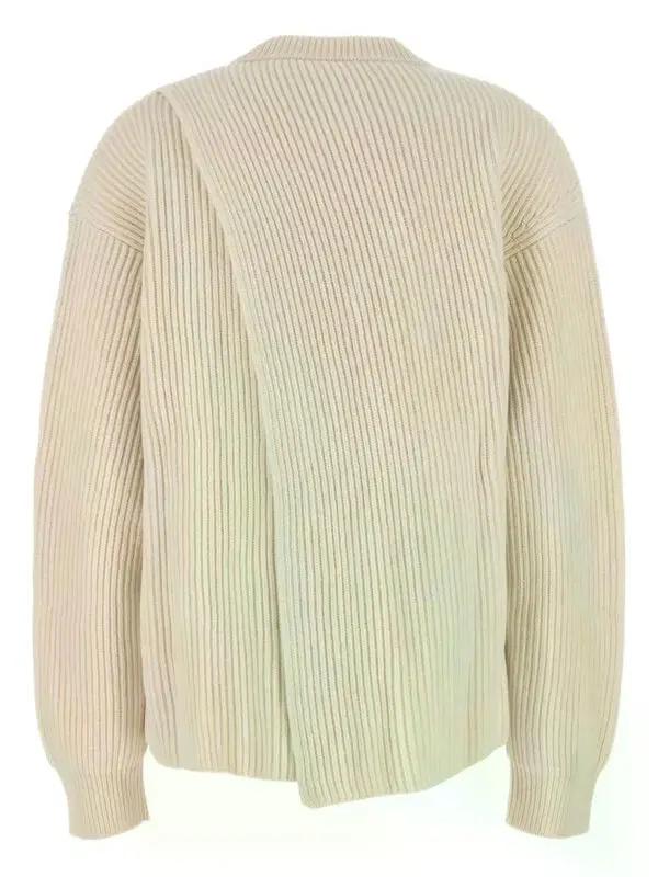 JIL SANDER Ribbed Wool Sweater