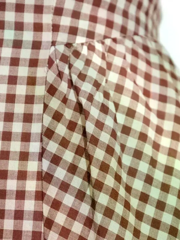 Posse Gingham Check Maxi Dress