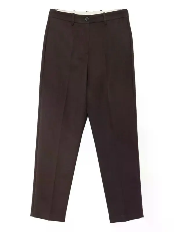 ALYSI Pleated Wool Trousers