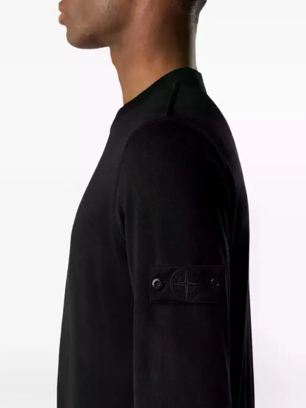Stone Island S.i. Ghost Sweater - Obsidian