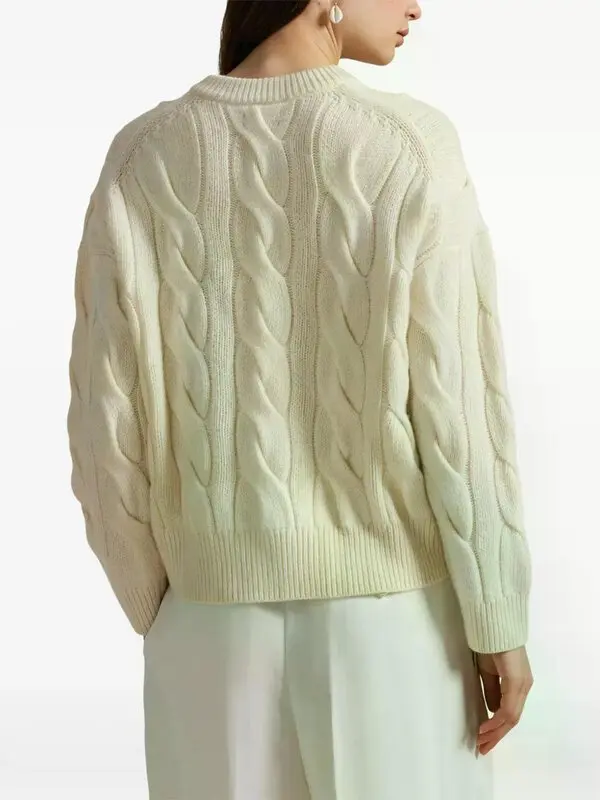 Polo Ralph Lauren Cable-knit V-neck Sweater