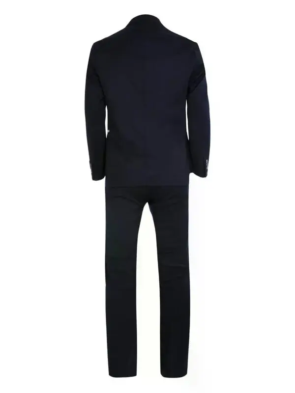 TOMBOLINI Wool Single-breasted Suit - Blue