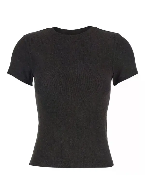 FRAME Ribbed Short-sleeve T-shirt