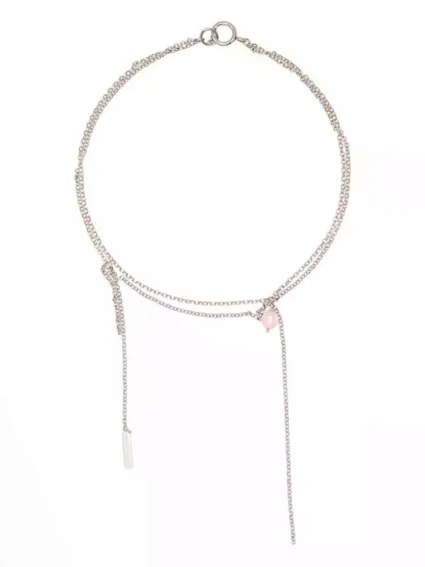 JUSTINE CLENQUET Nikki Necklace - Silver