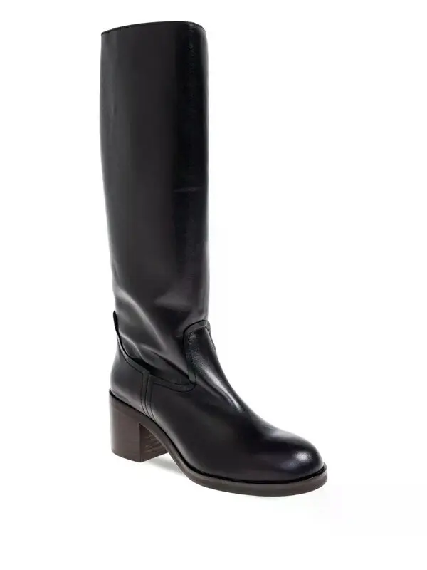 ODISSI 70mm Leather Knee-high Boots