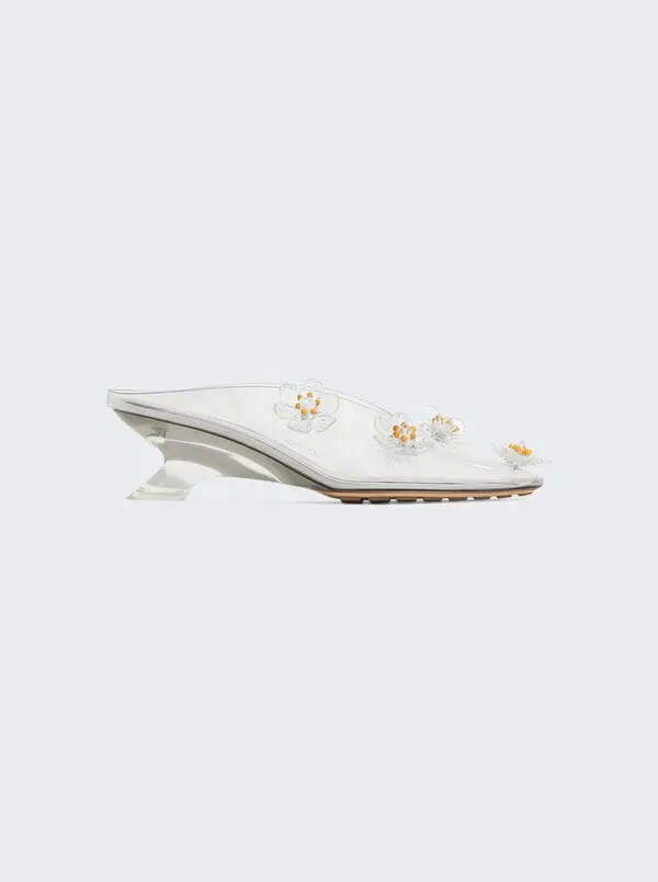 Bottega Veneta Jet Mules - Clear