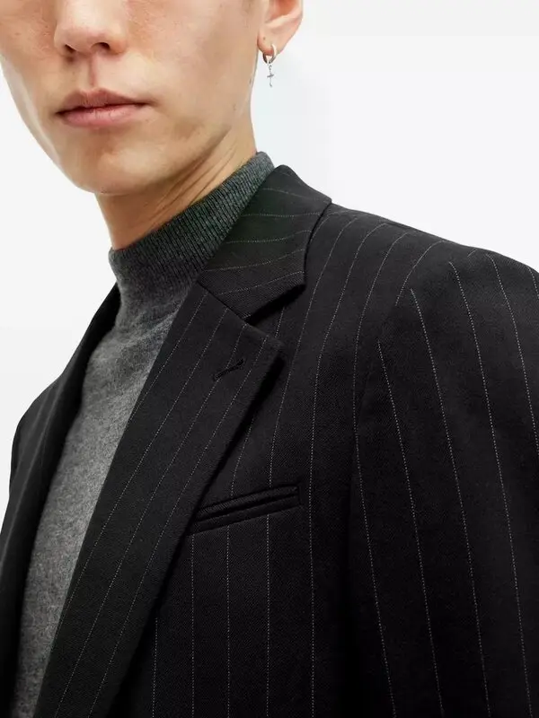 ALLSAINTS Heddon Pinstripe Single-breasted Blazer