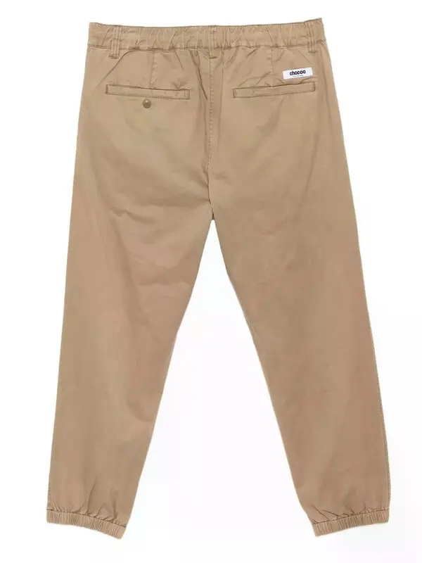 CHOCOOLATE Logo-plaque Trousers