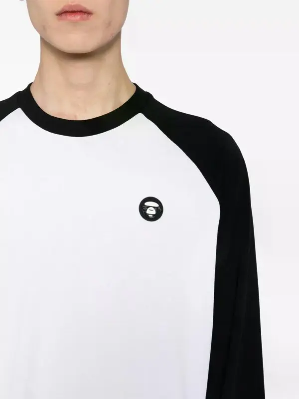 AAPE BY *A BATHING APE® Logo-patch T-shirt