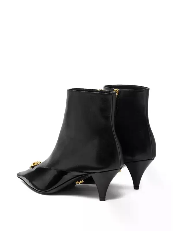 Versace Medusa Head Pointed-toe Boots