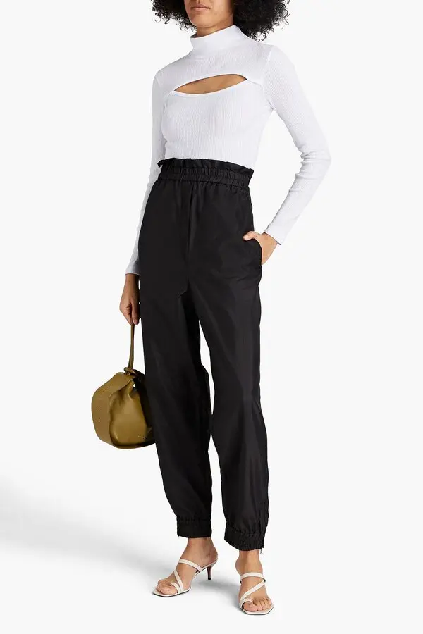 Tibi Tapered Shell Pants