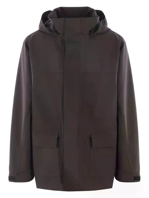 GR10K High-collar Flap-pocket Parka