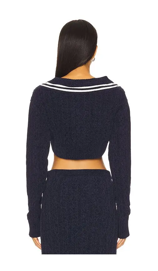 We11Done Cable Cropped Sweater