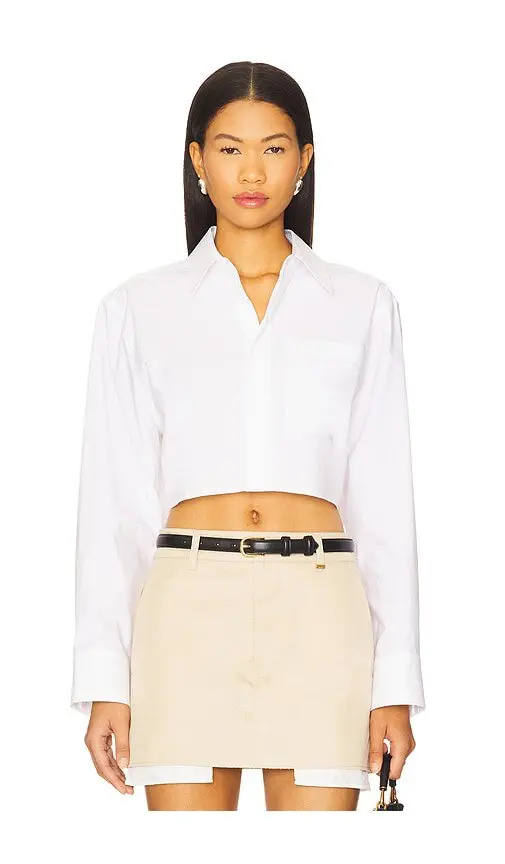 We11Done Cropped Shirt