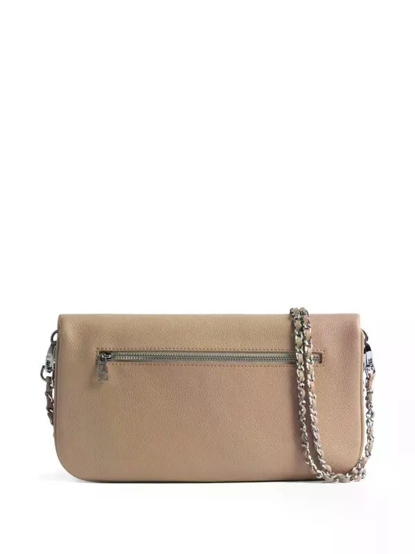 Zadig&Voltaire Rock Leather Clutch - Neutrals