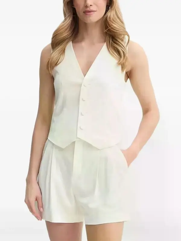 A.L.C. Button-front Sleeveless Top