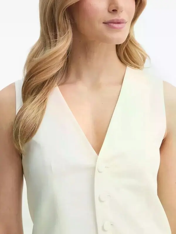 A.L.C. Button-front Sleeveless Top