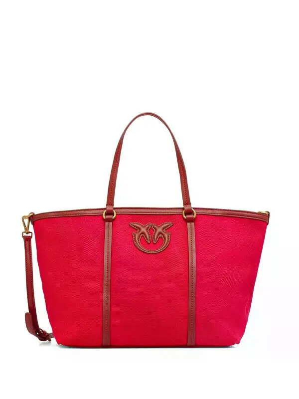 Pinko Logo-plaque Medium Shopper Tote Bag