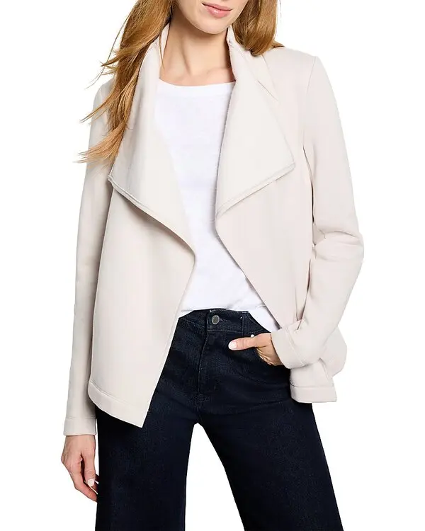 NIC+ZOE Moto Jacket - Sugar Cookie