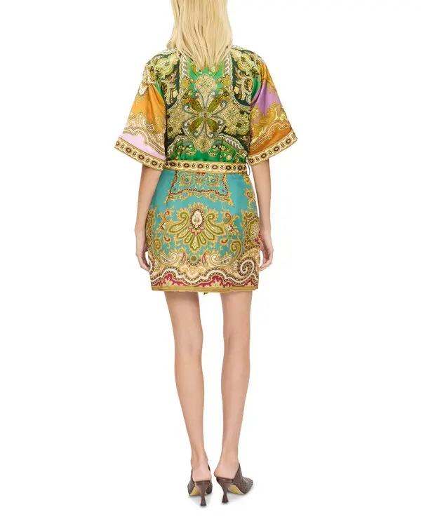 alemais clemenza spliced mini dress Almais Clemenza Spliced Mini Dress 6 AU/UK (2 US)
