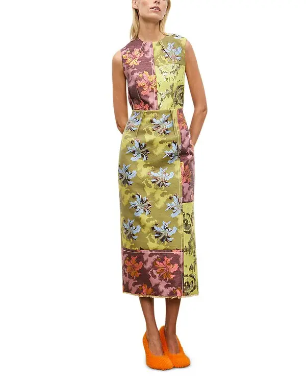 ALEMAIS Adriana Jacquard Gown