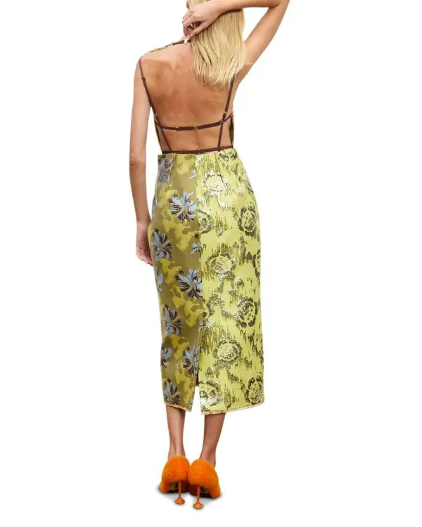 ALEMAIS Adriana Jacquard Gown