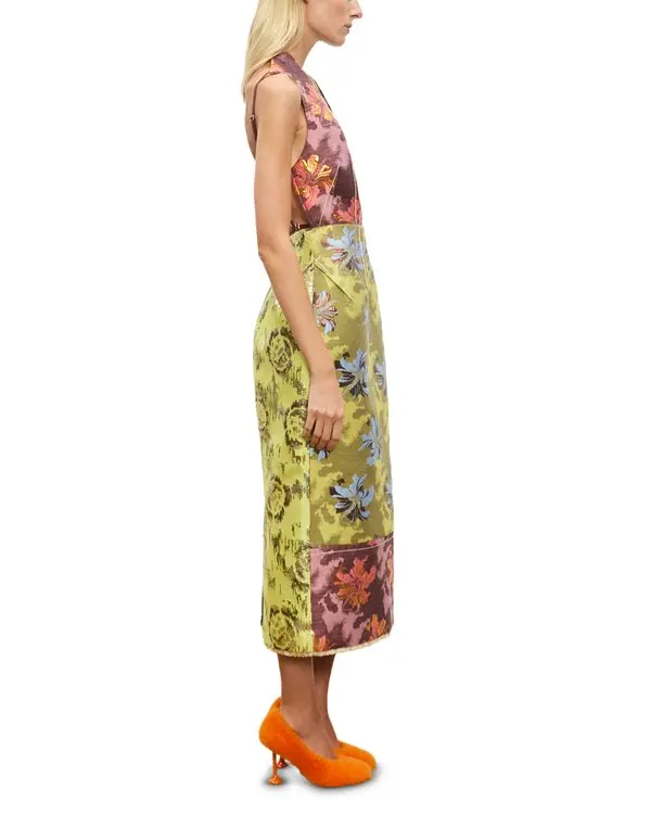 ALEMAIS Adriana Jacquard Gown