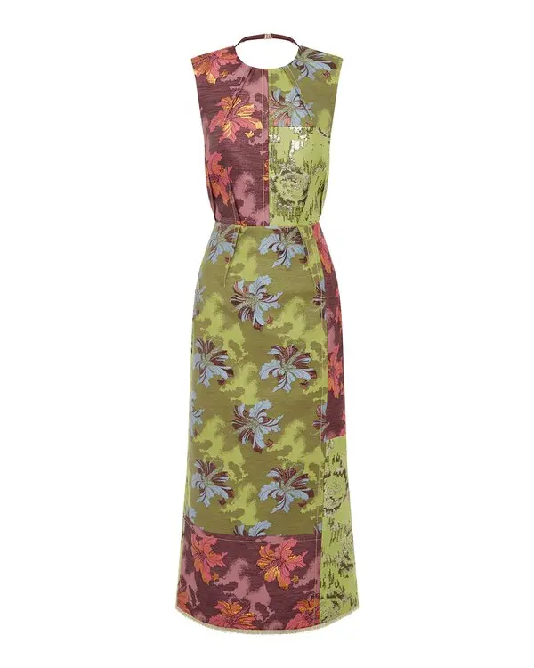 ALEMAIS Adriana Jacquard Gown