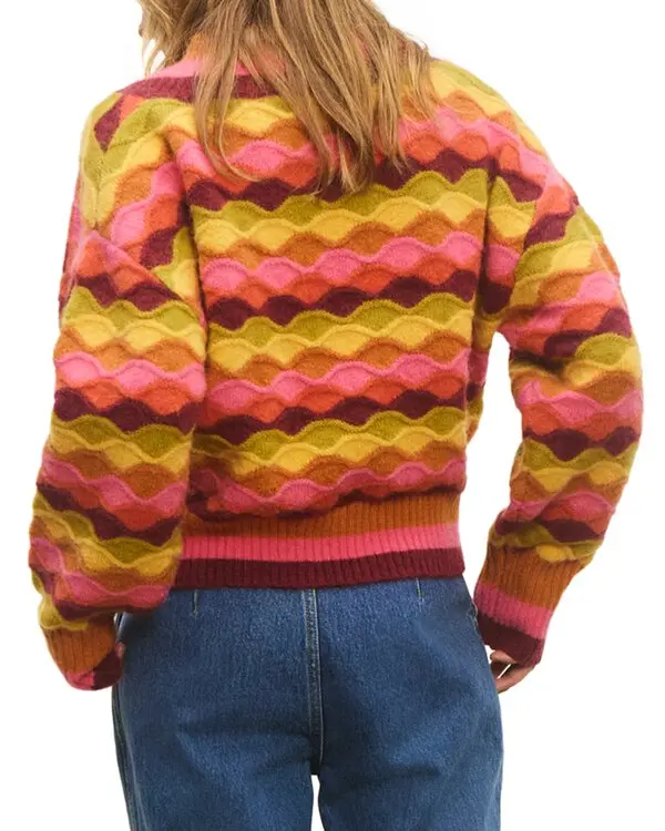 ALEMAIS Rocco V-neck Sweater - Multi