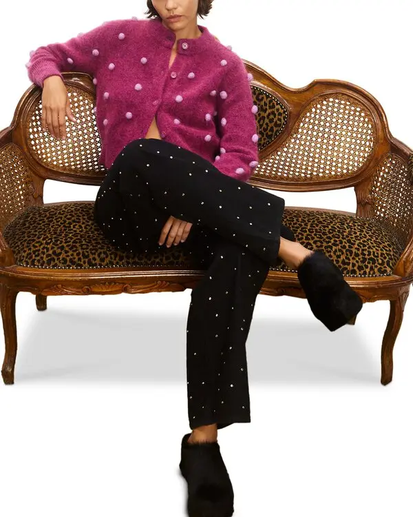 ALEMAIS Elia Cropped Cardigan