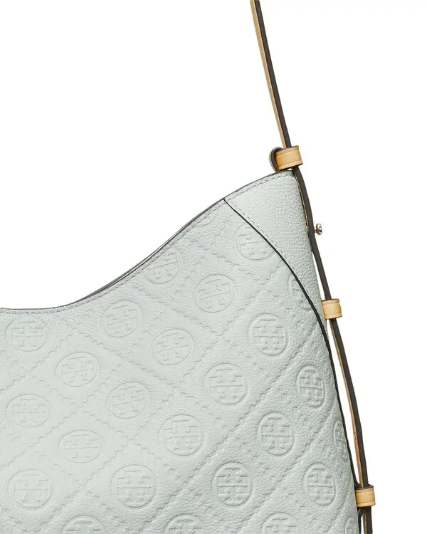 Tory Burch T Monogram Soft Pebble Medium Shoulder Bag