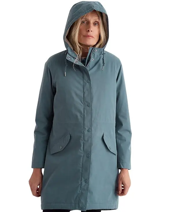 SEASALT CORNWALL Plant Hunter Raincoat - Nickel