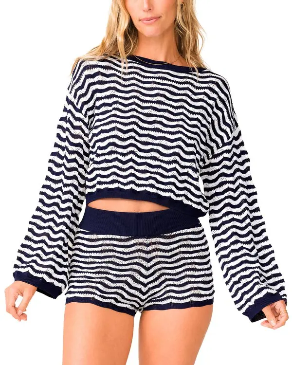 PQ Palmer Top Swim Cover-up