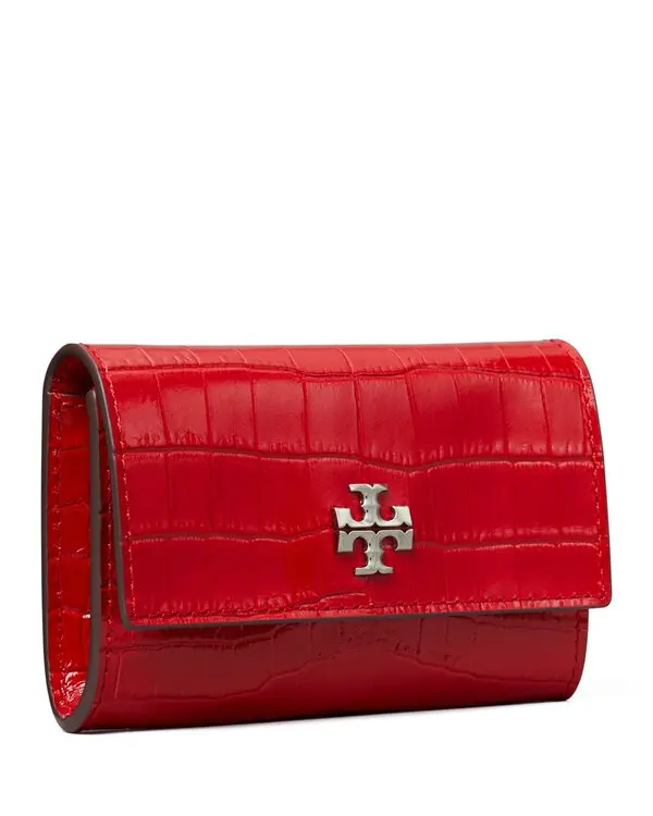 Tory Burch Kira Leather Flap Card Case