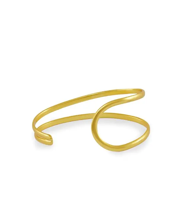 OTTOMAN HANDS Nefeli Flow Cuff Bracelet - Gold