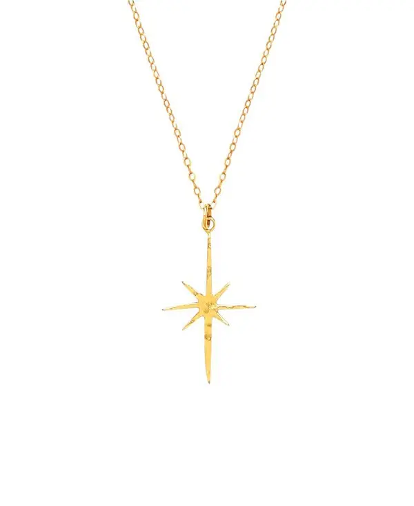 OTTOMAN HANDS Northern Star Pendant Necklace - Gold