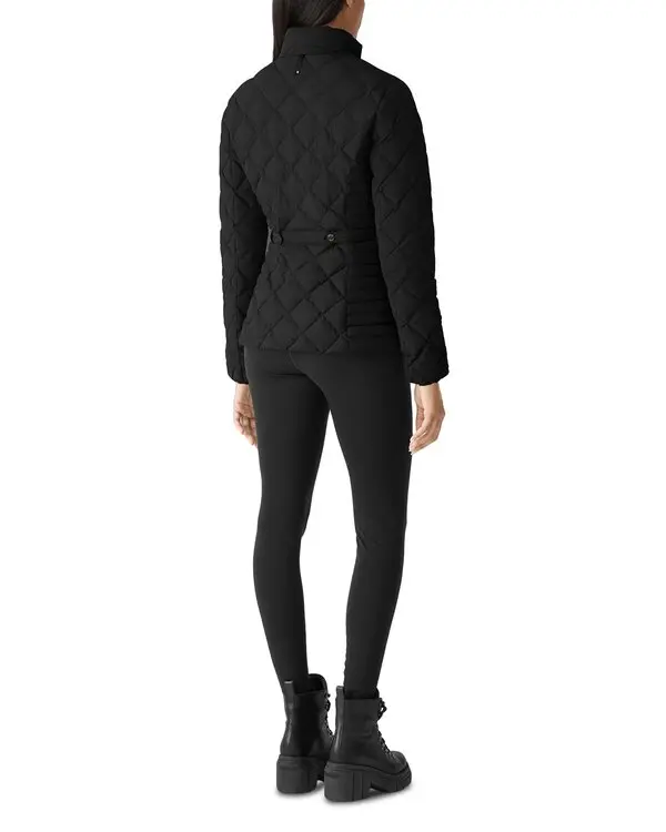 Mackage Diamond Quilted Down Puffer Jacket - Black