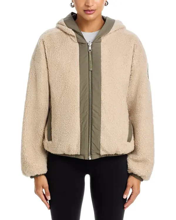 Canada Goose Alberni Reversible Fleece - Light Tan/smokey Sage-tan Clair/sauge Fu