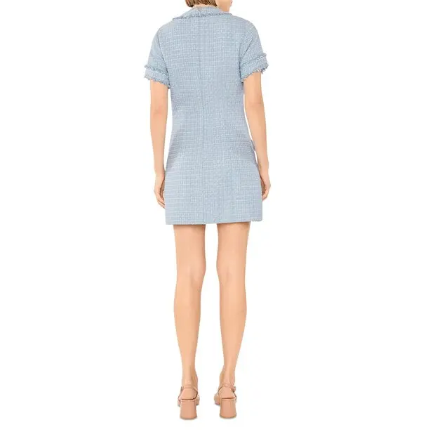 Likely Lenetta Tweed Fringe Trim Dress