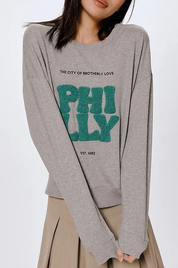 Maeve X Kaylee Wakai Graphic Sweatshirt - Philly