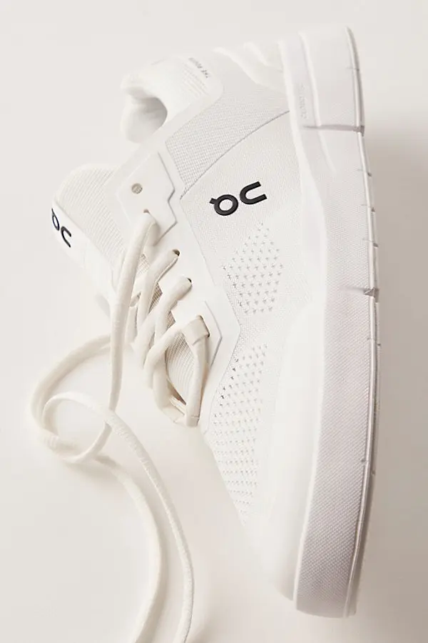 On The Roger Spin Sneakers - White/black