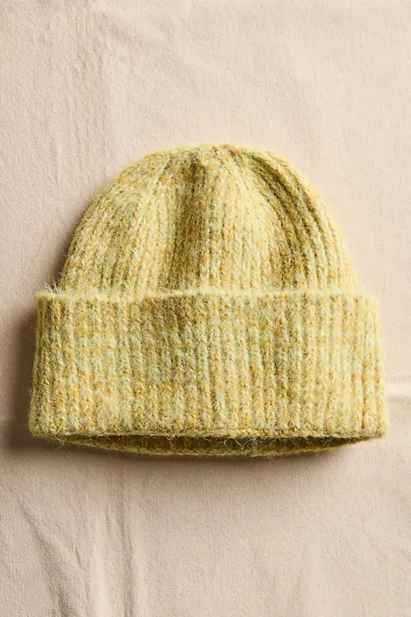Free People Frostline Beanie - Lime