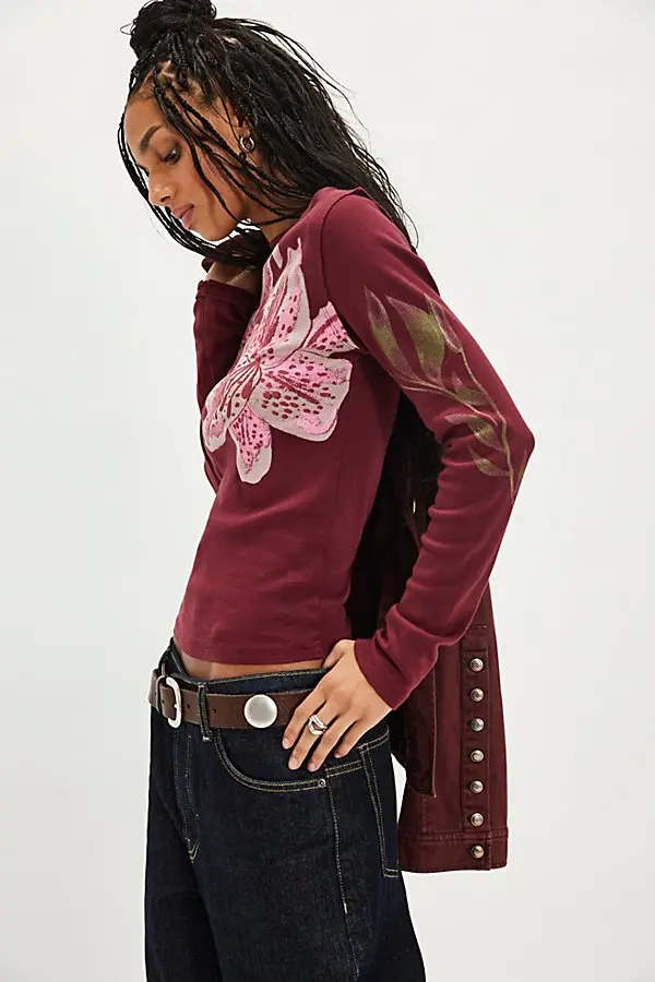 RAGABOND Billie Long Sleeve - Wine