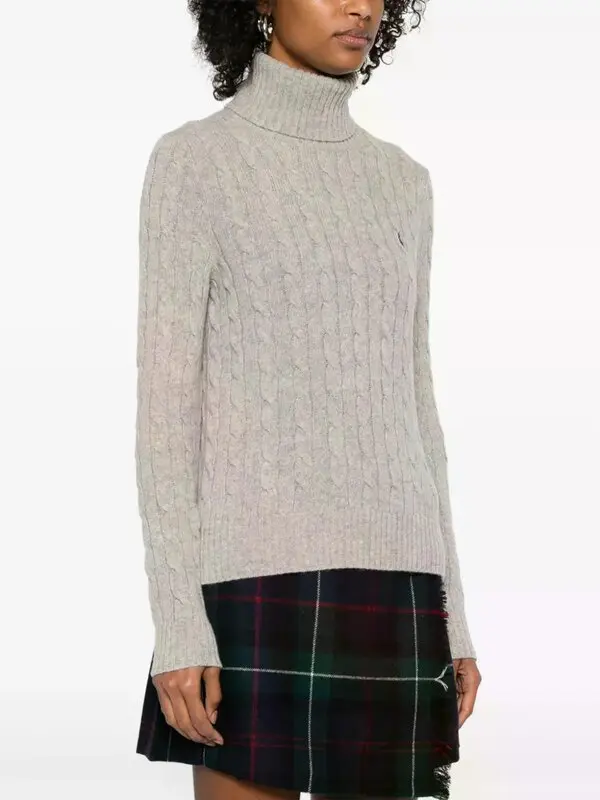 Polo Ralph Lauren Cable-knit Turtleneck Sweater