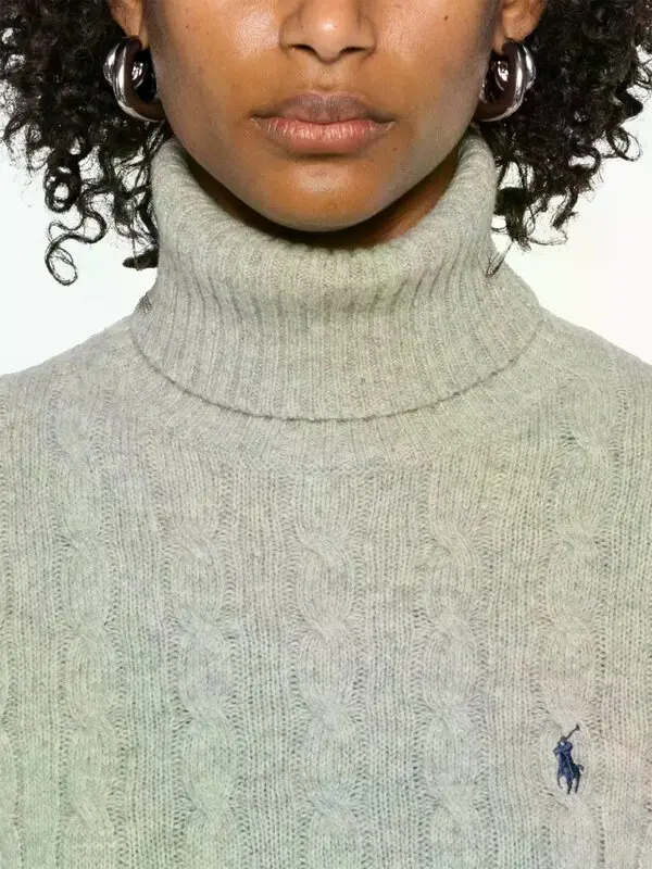 Polo Ralph Lauren Cable-knit Turtleneck Sweater