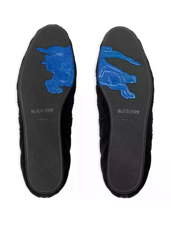 Burberry Quilted Loafers